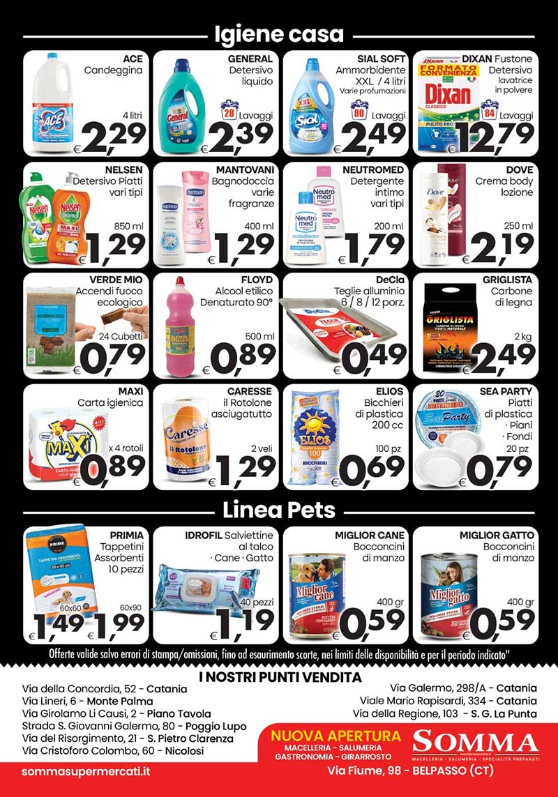 Volantino - Somma Supermercati