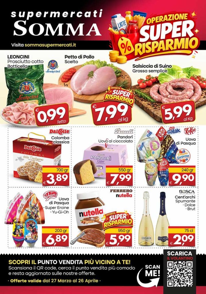 Volantino - Somma Supermercati